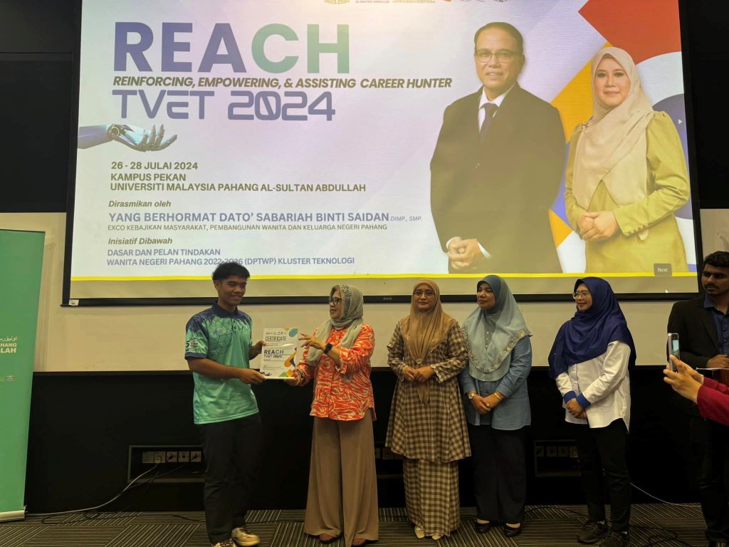 Program Reach-TVET 2024 suntik minat pelajar sekolah | UMPSA News